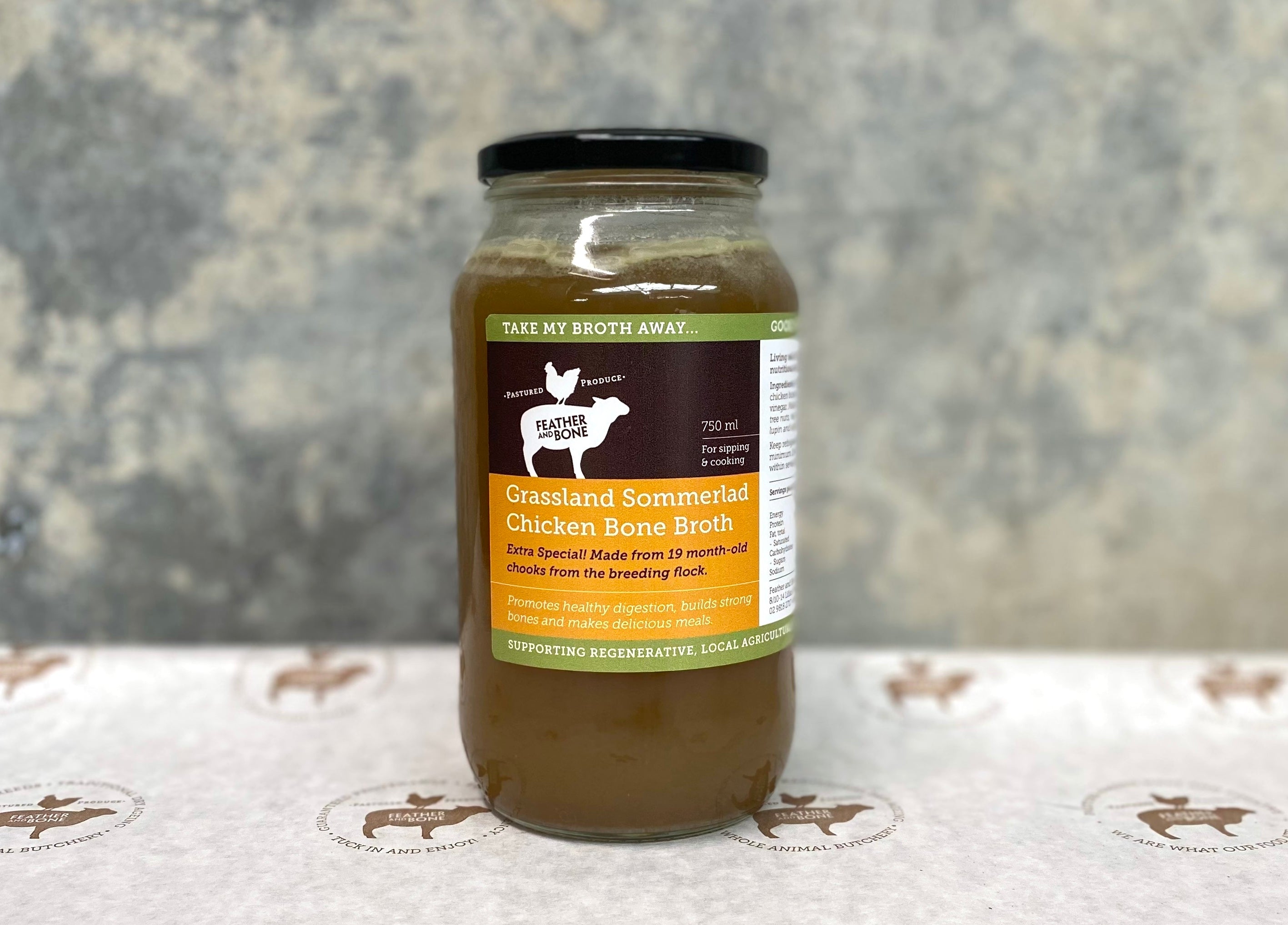 A rare broth from older Sommerlad birds – Feather and Bone Butchery