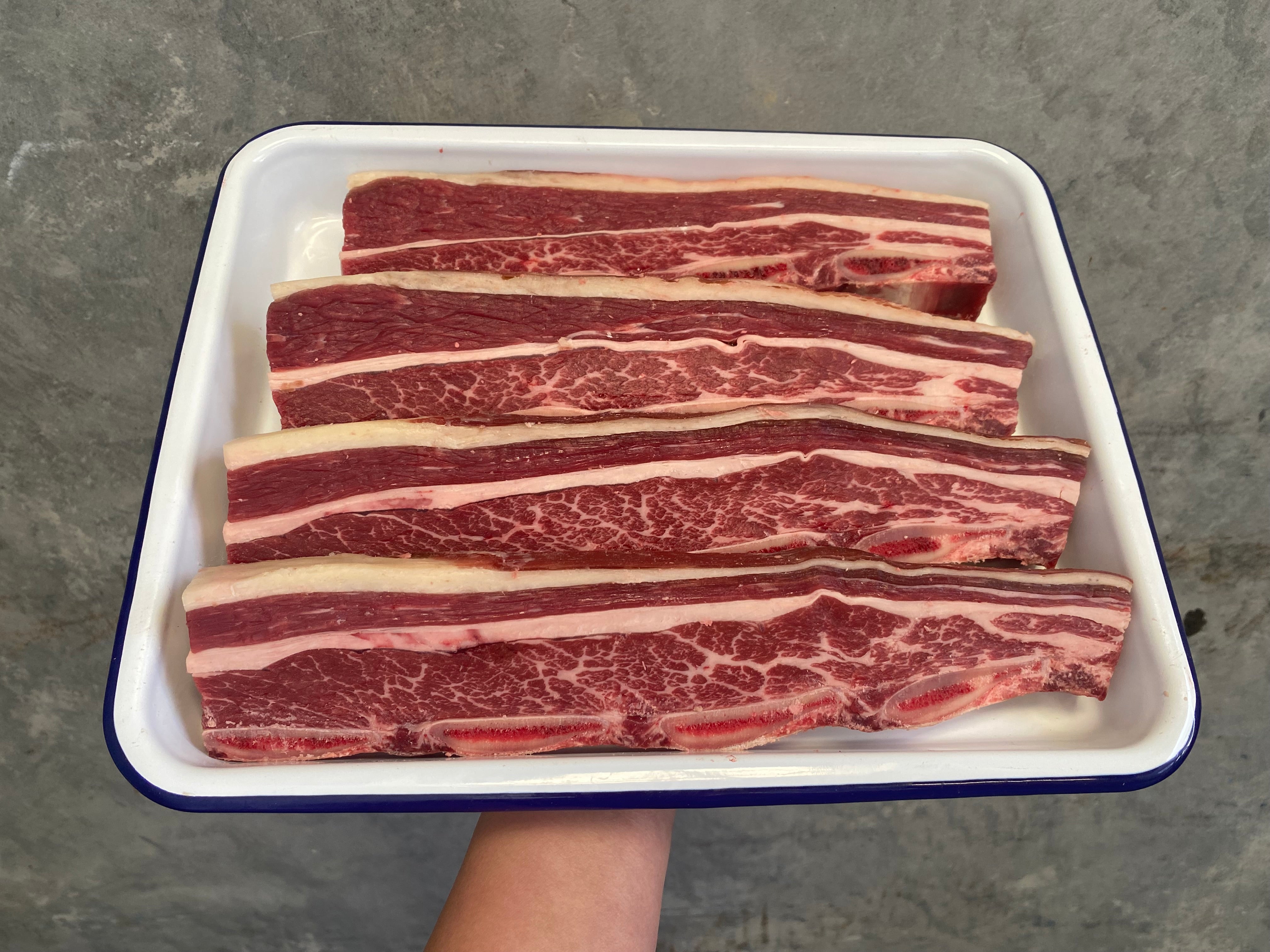 Pastured beef asado ribs – Feather and Bone Butchery